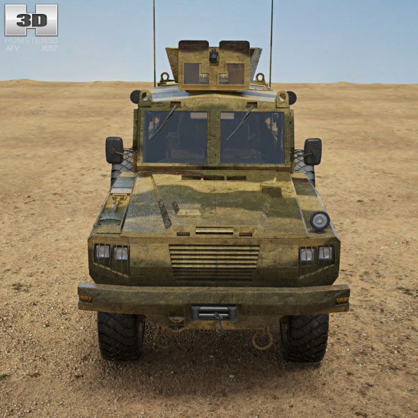 RG-31 Nyala 3D model - Download Fighting Vehicle on 3DModels.org