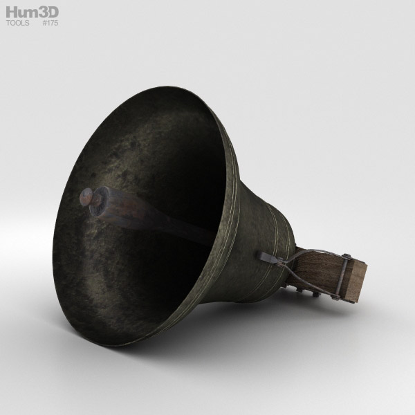 Church Bell 3D model - Download Street elements on 3DModels.org