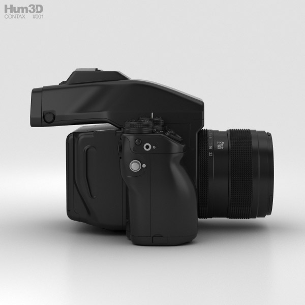 Contax 645 3D model - Download Photo camera on 3DModels.org