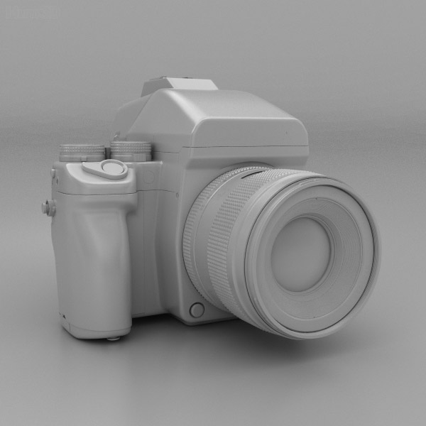Contax 645 3D model - Download Photo camera on 3DModels.org