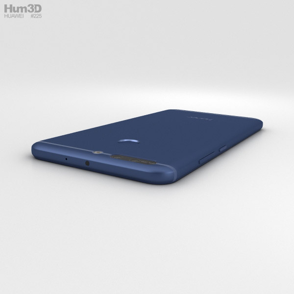 Huawei Honor 8 Pro Blue 3Dモデル - ダウンロード 携帯電話 on 3DModels.org