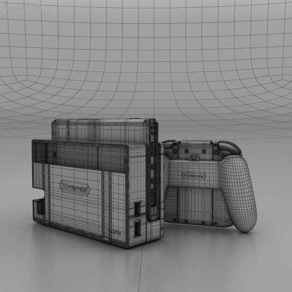 Nintendo Switch 3D model - Download Game Console on 3DModels.org