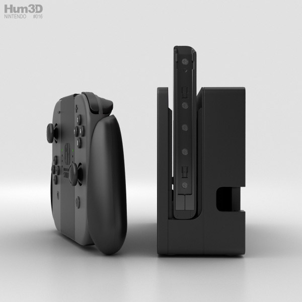 Nintendo Switch 3D model - Download Game Console on 3DModels.org