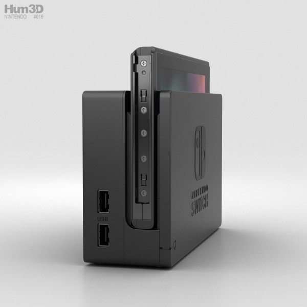 Nintendo Switch 3D model - Download Game Console on 3DModels.org