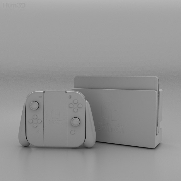 Nintendo Switch 3D model - Download Game Console on 3DModels.org
