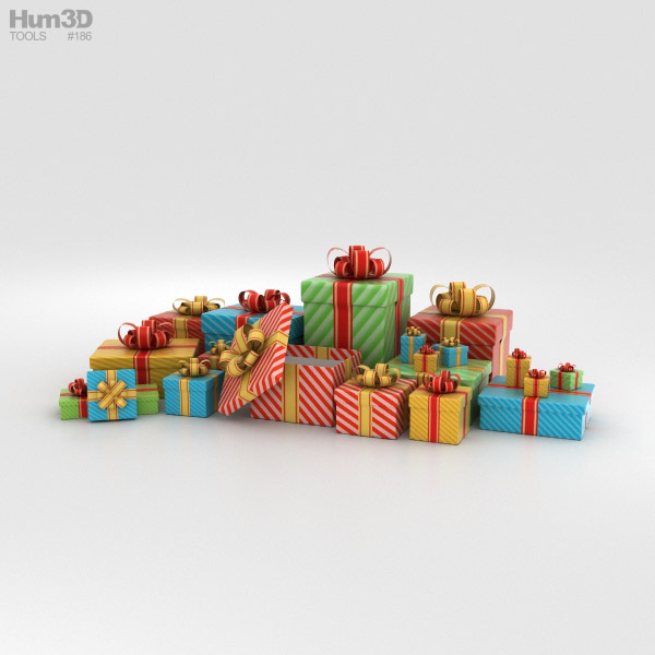 Gift box 3D Models Download - 3DModels.org