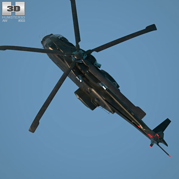 AgustaWestland AW101 Merlin 3D model - Download Helicopter on 3DModels.org