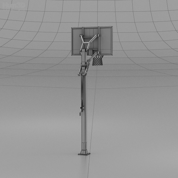 Basketball Hoop 3D model - Download Sports Equipment on 3DModels.org