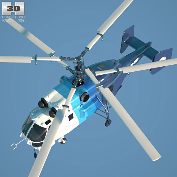 Kamov Ka-32 3D model - Download Helicopter on 3DModels.org