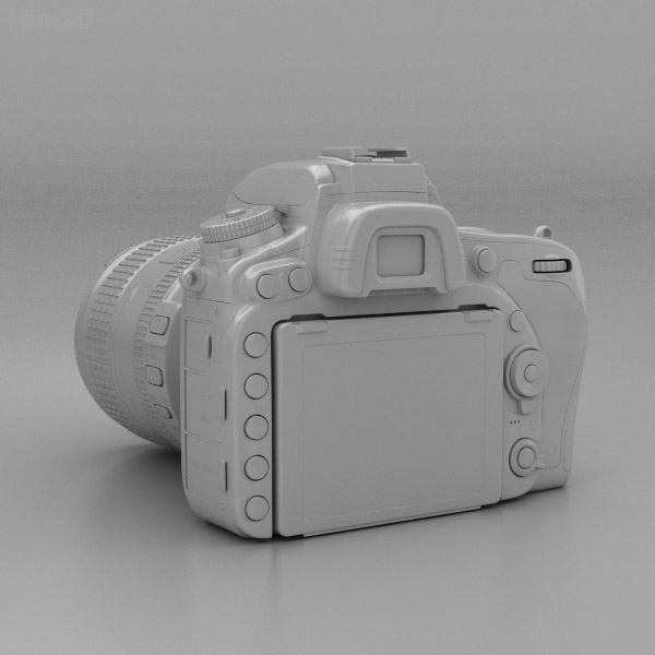Nikon D750 3D model - Download Photo camera on 3DModels.org