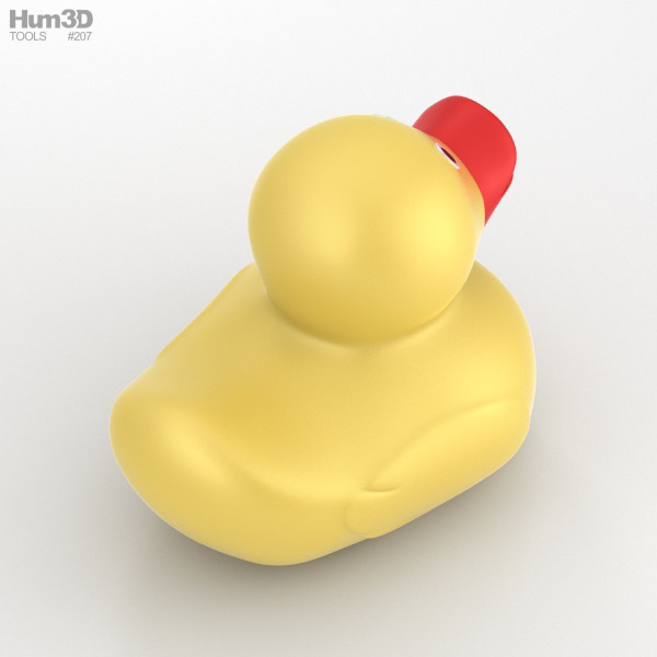 Rubber Duck 3D model - Download Toys on 3DModels.org