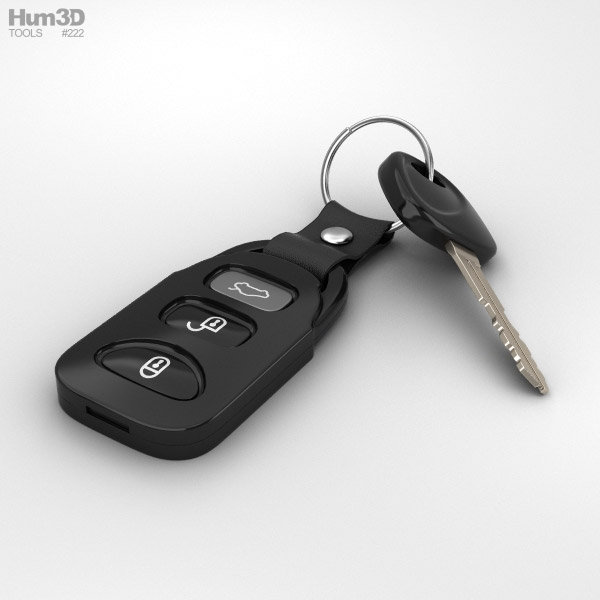 Car key 3D Models Download - 3DModels.org