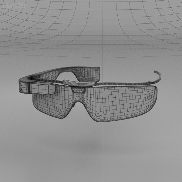 Google Glass Enterprise Edition Black 3D model - Download Electronic ...