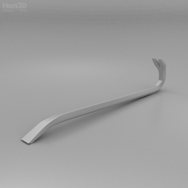 Crowbar 3D model - Download Tools on 3DModels.org