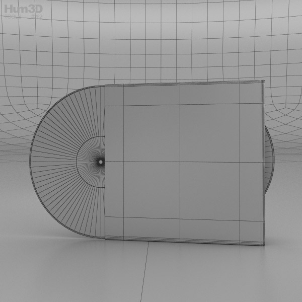Vinyl Record 3D model - Download Audio Devices on 3DModels.org