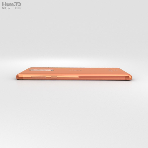 Nokia 8 Polished Copper 3D model - Download Phones on 3DModels.org