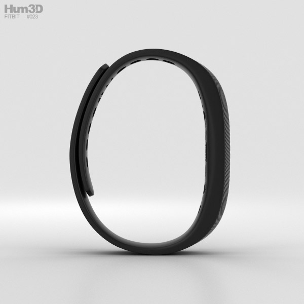 Fitbit Flex 2 Black 3D model - Download Electronic Accessories on ...