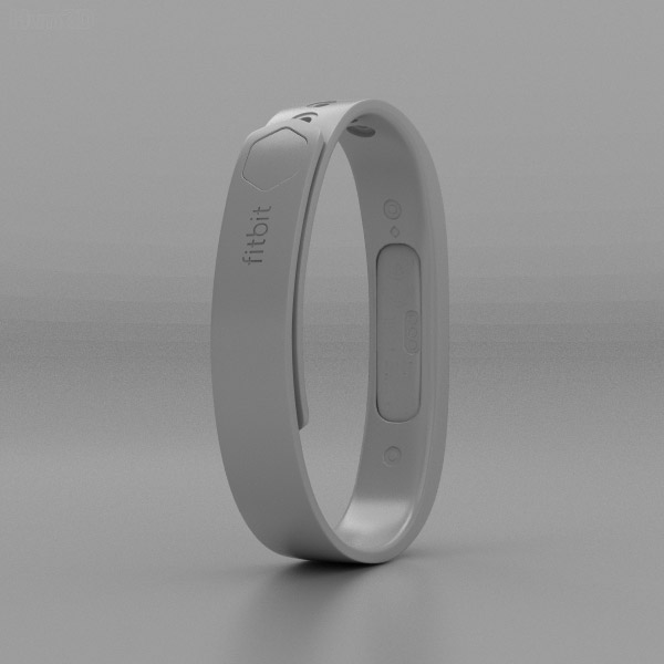 Fitbit Flex 2 Navy 3D model - Download Electronic Accessories on ...