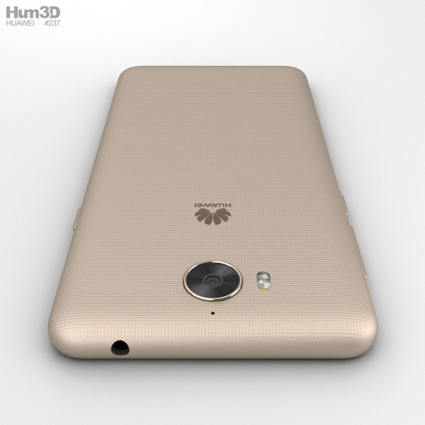Huawei Y6 Gold 3D model - Download Phones on 3DModels.org