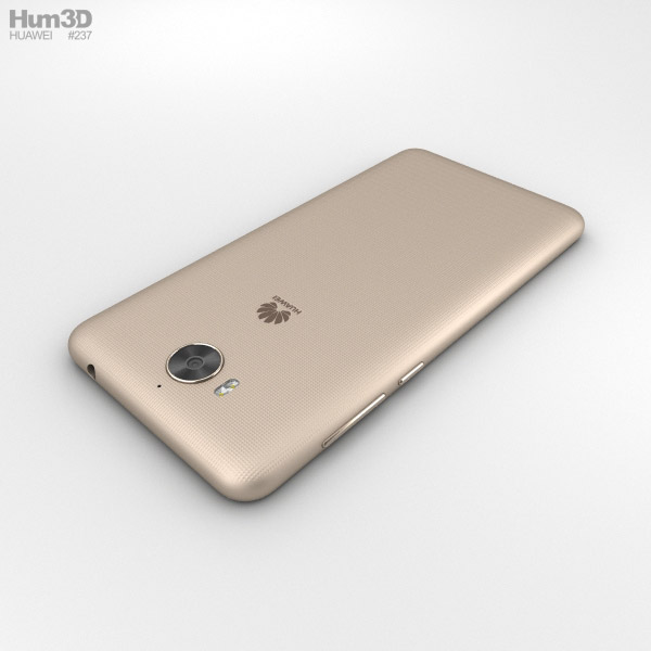 Huawei Y6 Gold 3D model - Download Phones on 3DModels.org