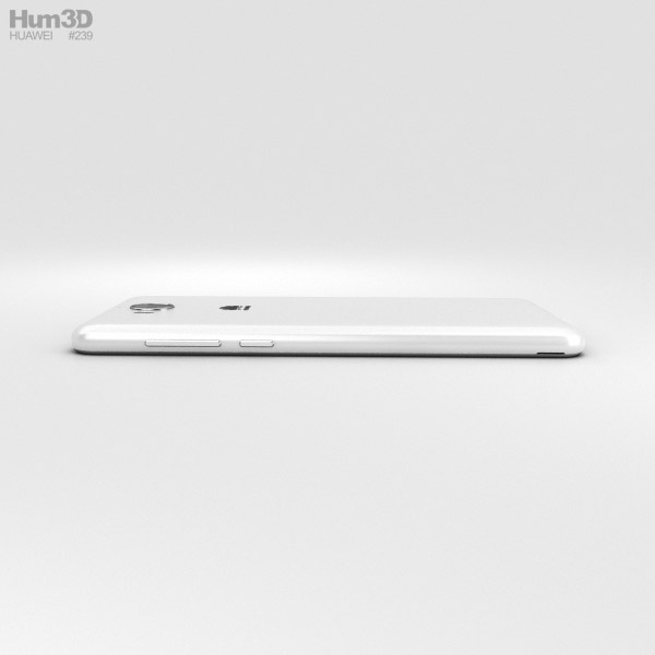 Huawei Y6 White 3D model - Download Phones on 3DModels.org