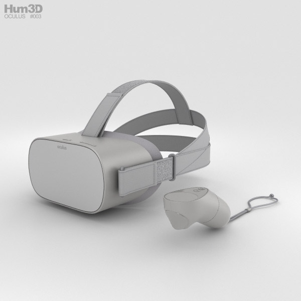 Oculus Go 3D model - Download Electronic Accessories on 3DModels.org