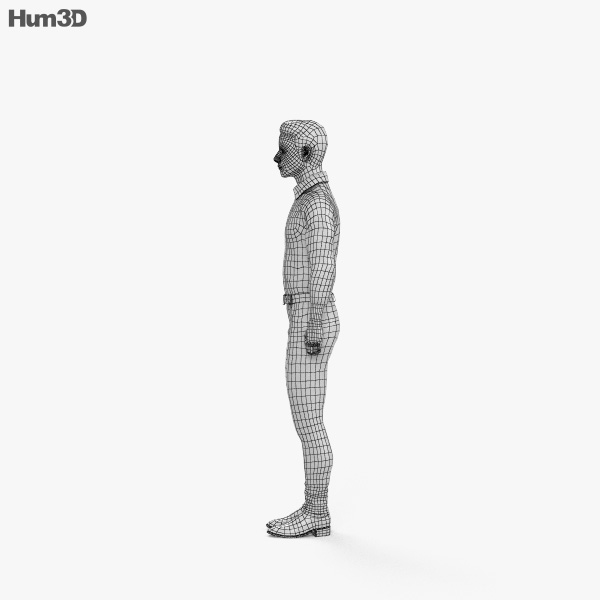 Generic Man 3D model - Download Character on 3DModels.org