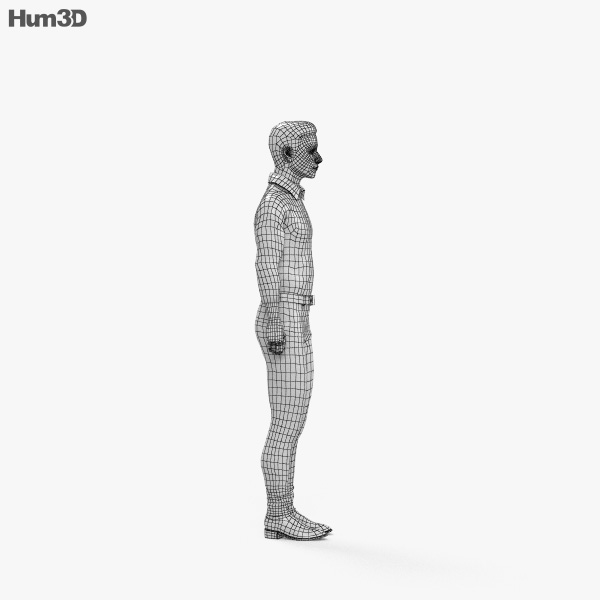 Genérico Man Modelo 3D - Descargar Character activado 3DModels.org