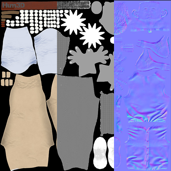Generic Man 3D model - Download Character on 3DModels.org