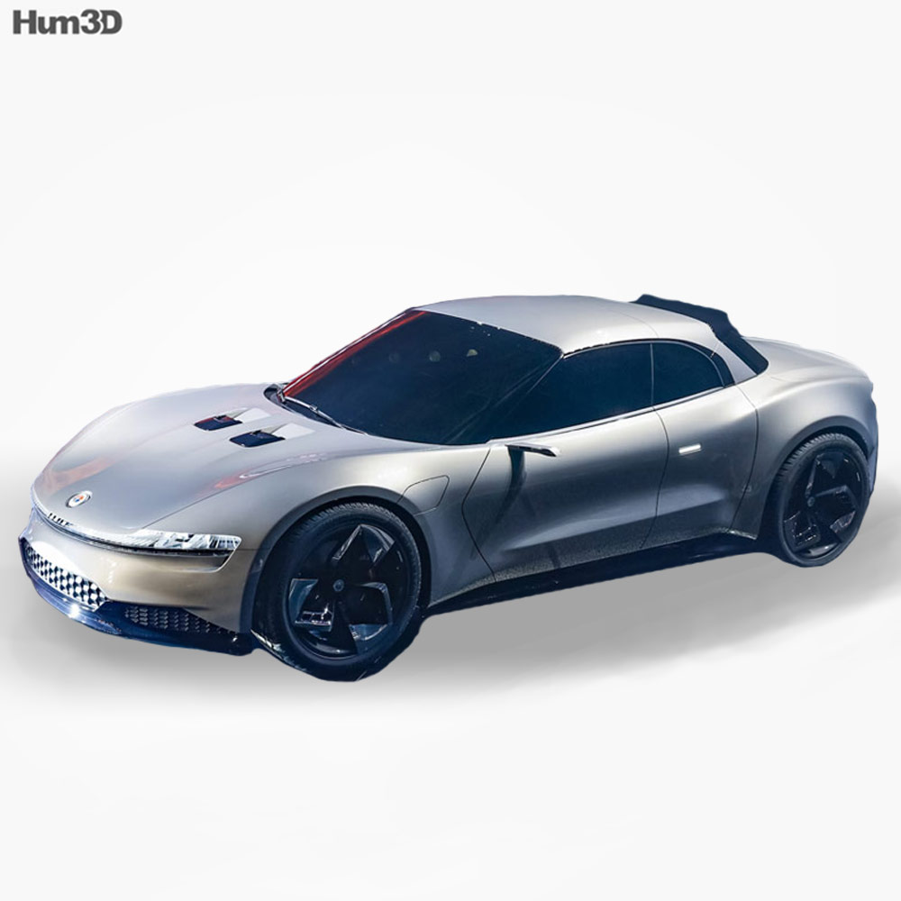 Fisker Ronin EV 2026 3D model - 3DModels.org