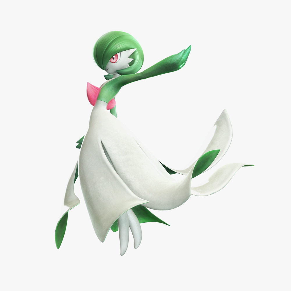 Gardevoir 3D model - 3DModels.org