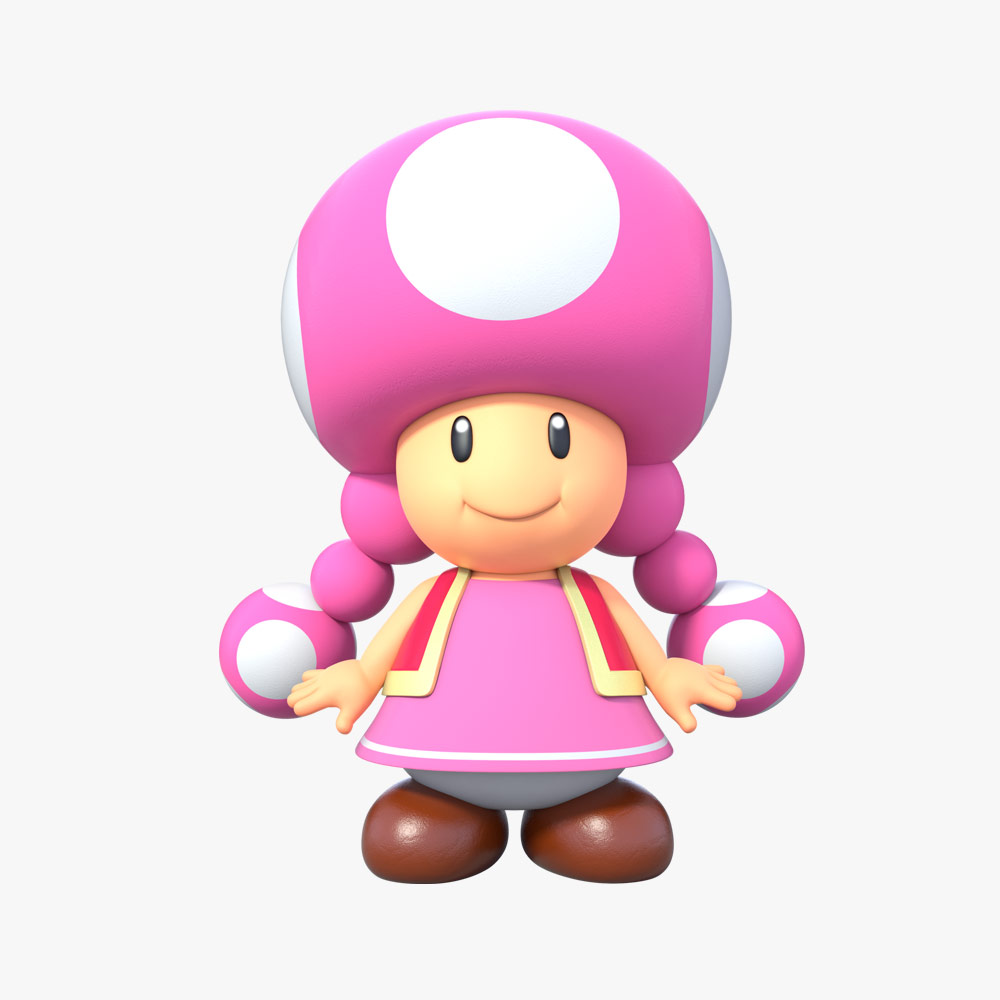 Toadette 3D model - 3DModels.org