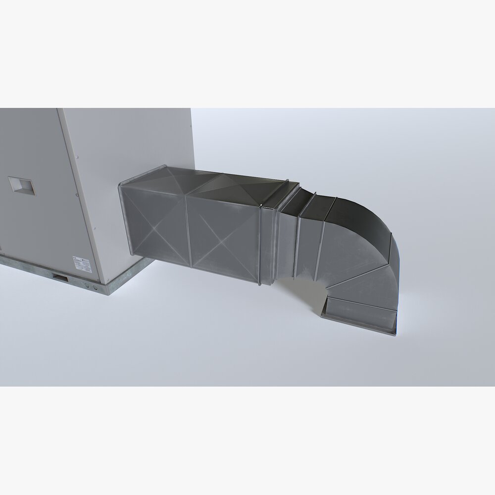 Rooftop Ac Hvac Unit 3D model - Download Building components on ...