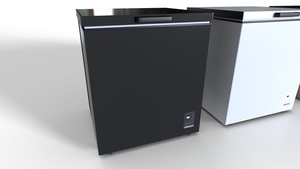 Freezer Set 3D model - Download Home Appliances on 3DModels.org