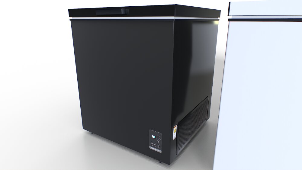 Freezer Set 3D model - Download Home Appliances on 3DModels.org