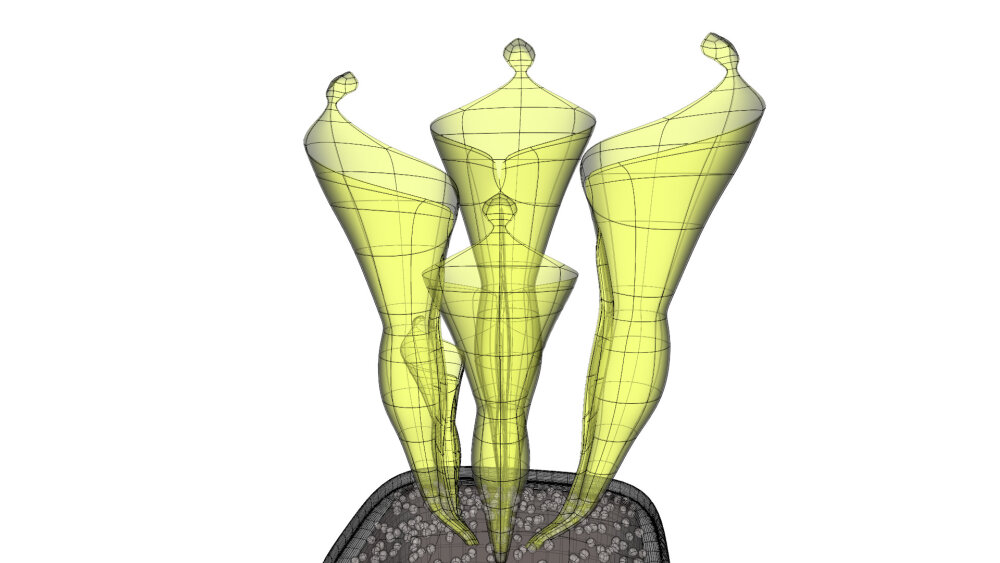 Heliamphora 3D model - Download Houseplants on 3DModels.org