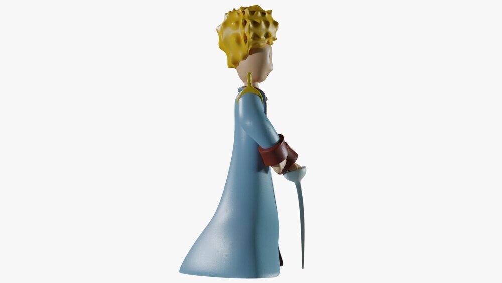 Little Prince 3D model - Download Cartoon characters on 3DModels.org