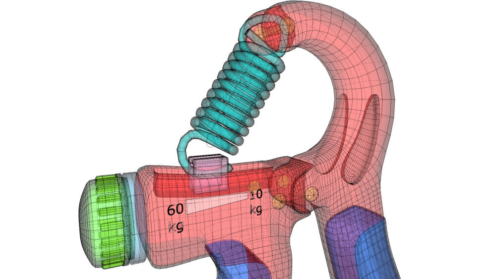 Hand Gripper 3D model - Download Sports Equipment on 3DModels.org