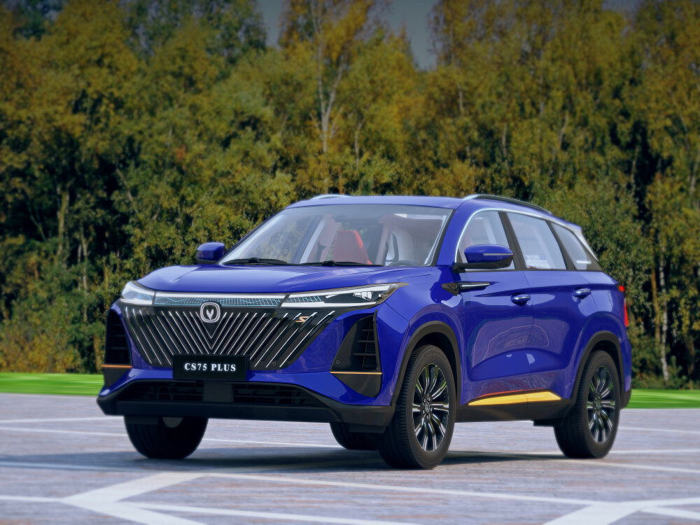 Changan CS75 Plus 2022 3D model - Download Crossover SUV on 3DModels.org