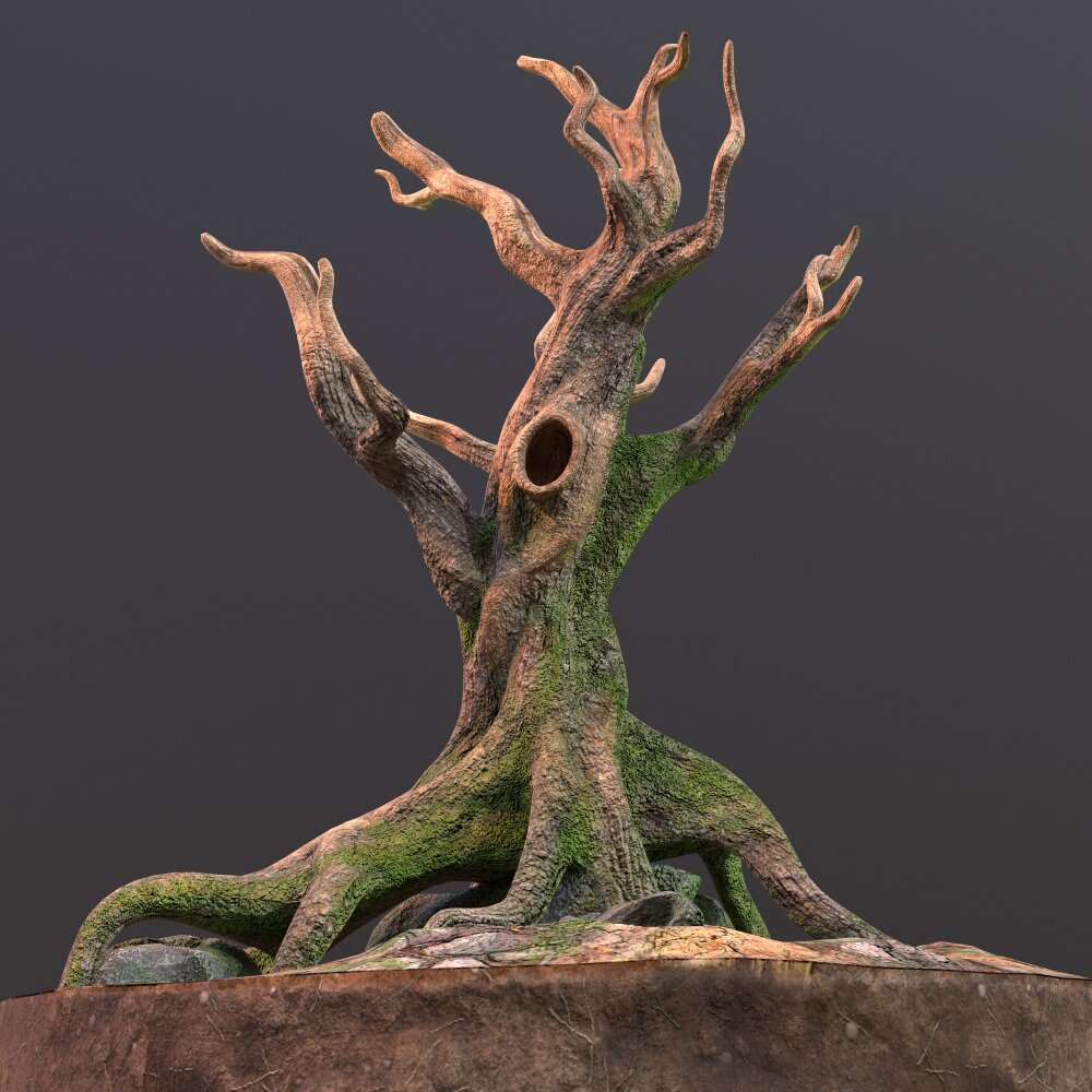 Old Tree 3D 모델 - 다운로드 나무 on 3DModels.org