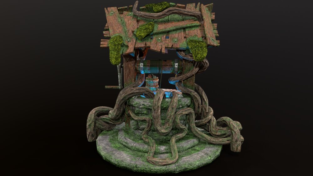 Magic Well 3D model - Download Infrastructure Buildings on 3DModels.org