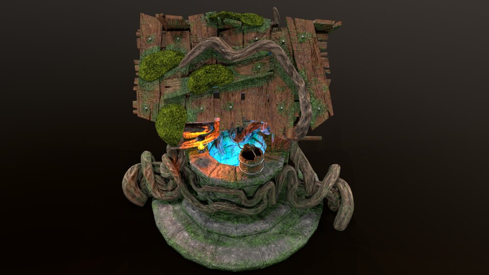 Magic Well 3D model - Download Infrastructure Buildings on 3DModels.org