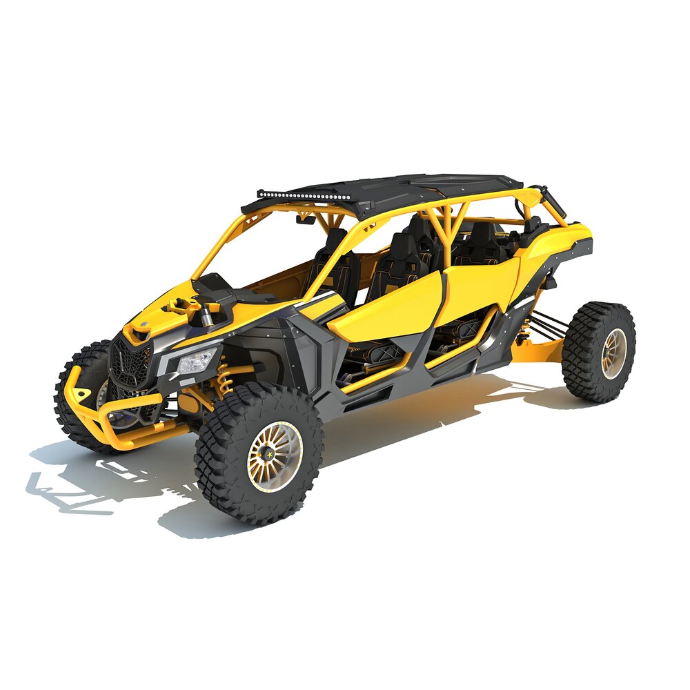 ATV Four Wheeler Buggy 3D model - Download ATV on 3DModels.org
