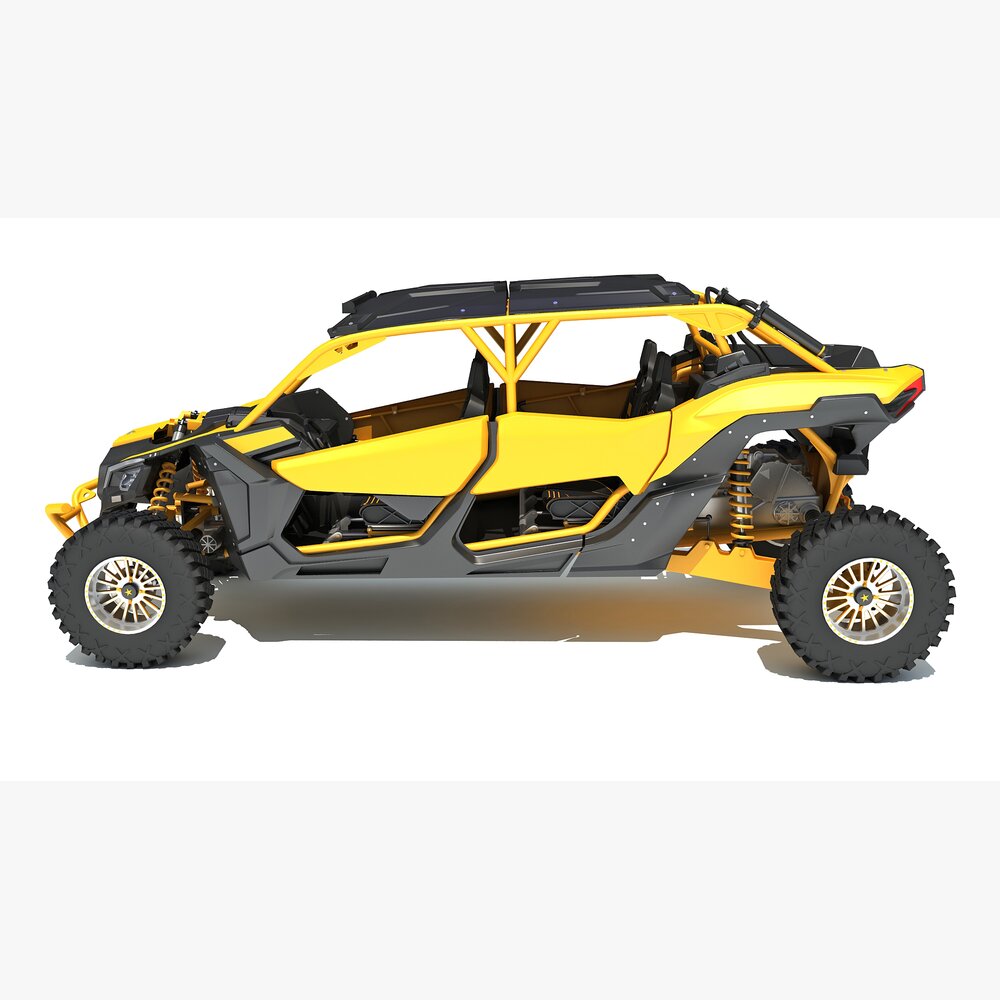 ATV Four Wheeler Buggy 3D model - Download ATV on 3DModels.org