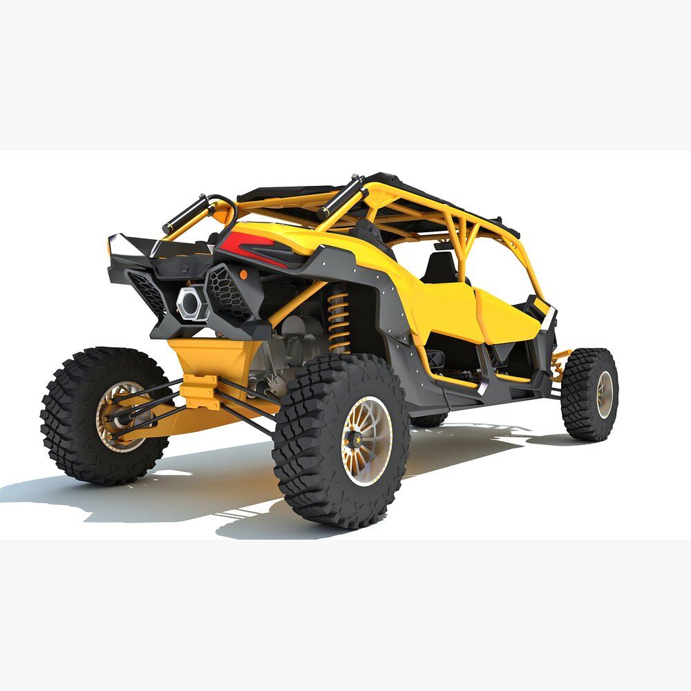 ATV Four Wheeler Buggy 3D model - Download ATV on 3DModels.org