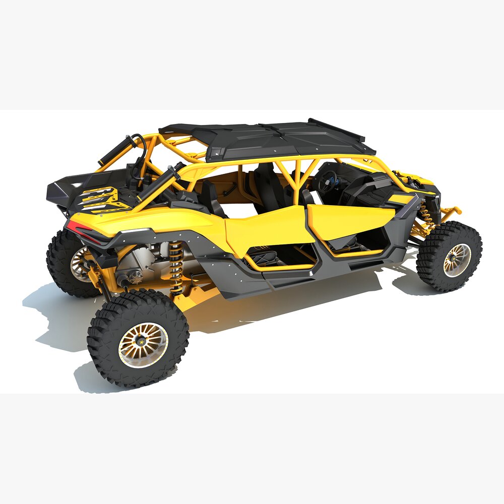 ATV Four Wheeler Buggy 3D model - Download ATV on 3DModels.org