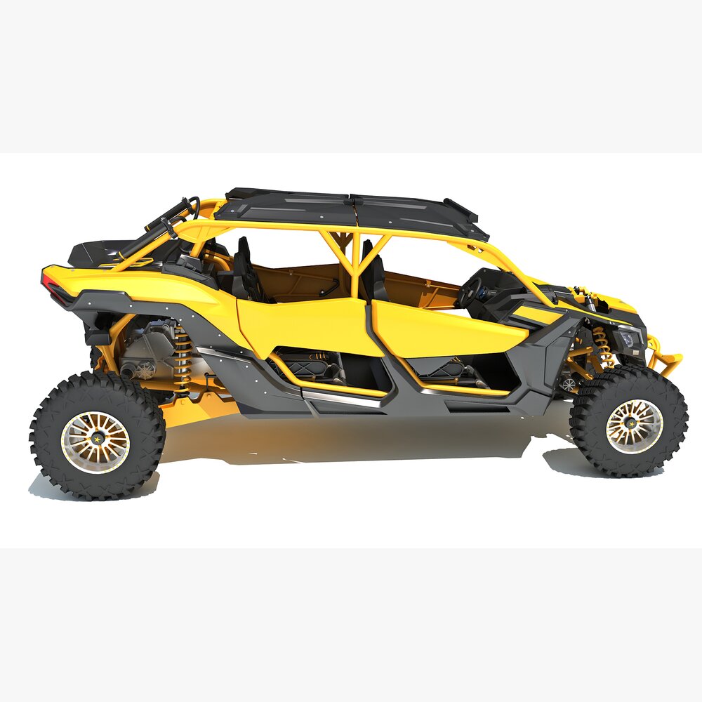 ATV Four Wheeler Buggy 3D model - Download ATV on 3DModels.org