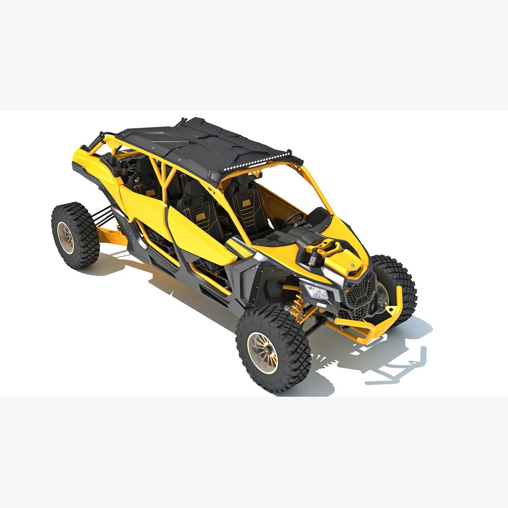 ATV Four Wheeler Buggy 3D model - Download ATV on 3DModels.org