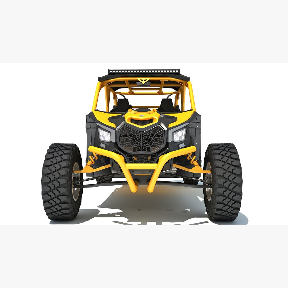 ATV Four Wheeler Buggy 3D model - Download ATV on 3DModels.org