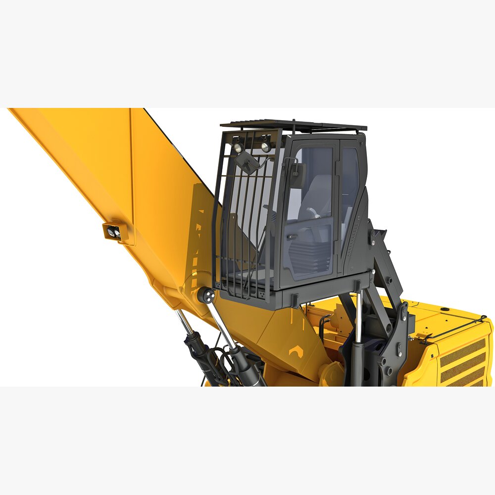 Material Handler 3D model - Download Tractor on 3DModels.org